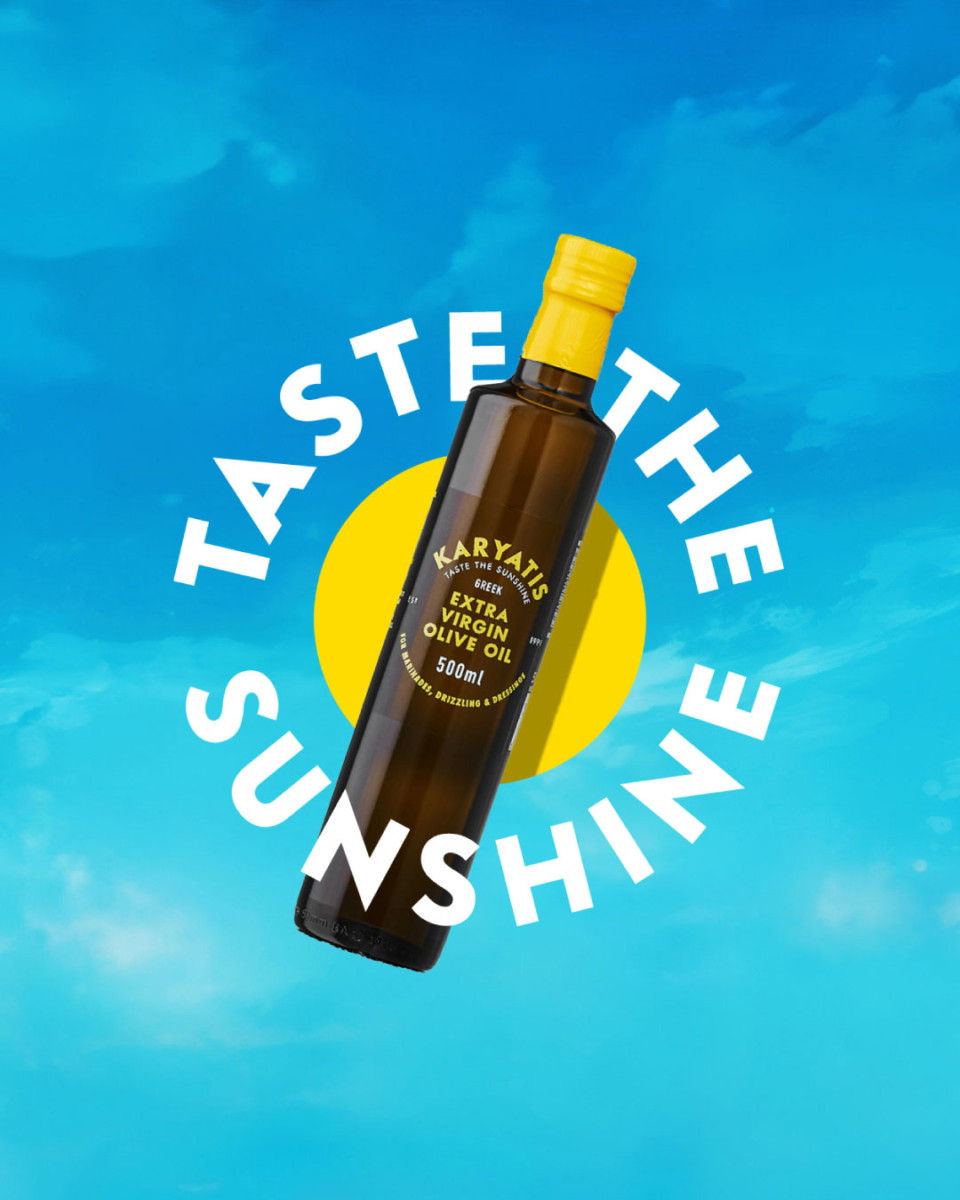 Karyatis: Mediterranean Food Brand Rebrand | Deuce Studio